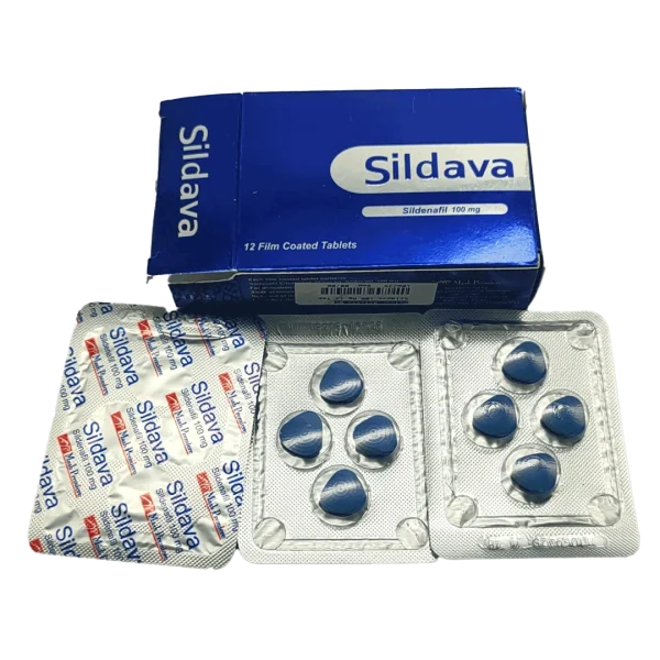 Sildava 100 mg 12 Tablets - Kuwait City Shop
